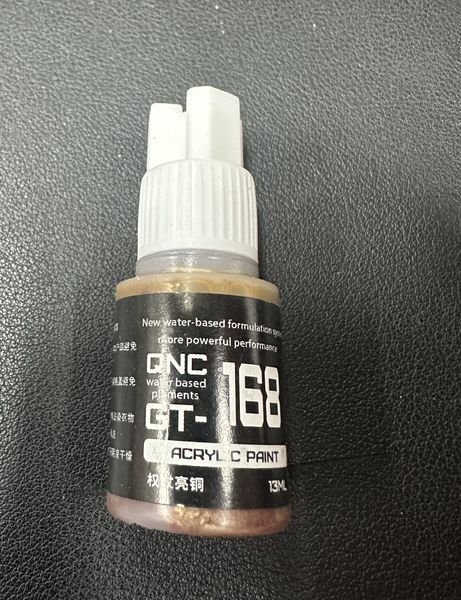 青鳥川水性無毒筆塗 GT-168 權杖亮銅 (不挑盒況)-名展模型